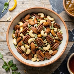 Roasted Trail Mix Recipe: Sweet, Salty, and Crunchy Snack Attack - Just ...