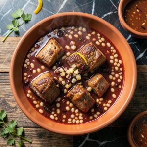 Traditional Pork Posole Recipe: Hominy and Chile Simmered Richness ...